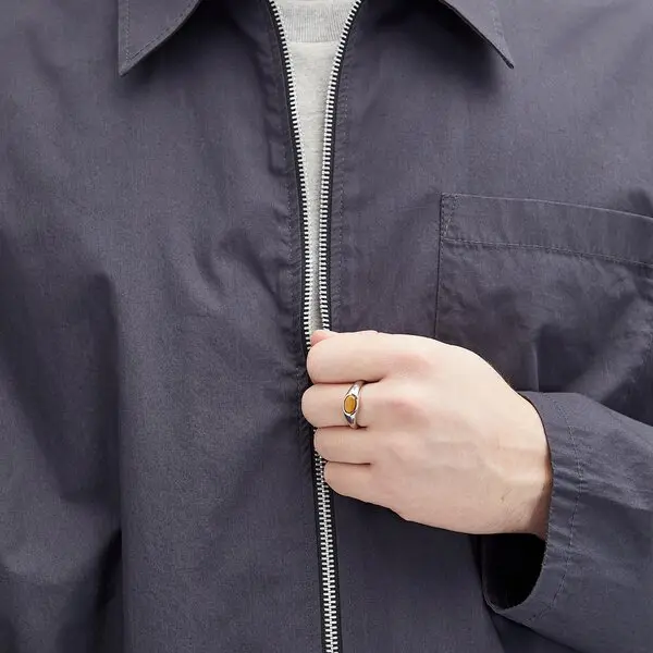 Tom Wood Joe Ring - Tiger Eye | Editorialist